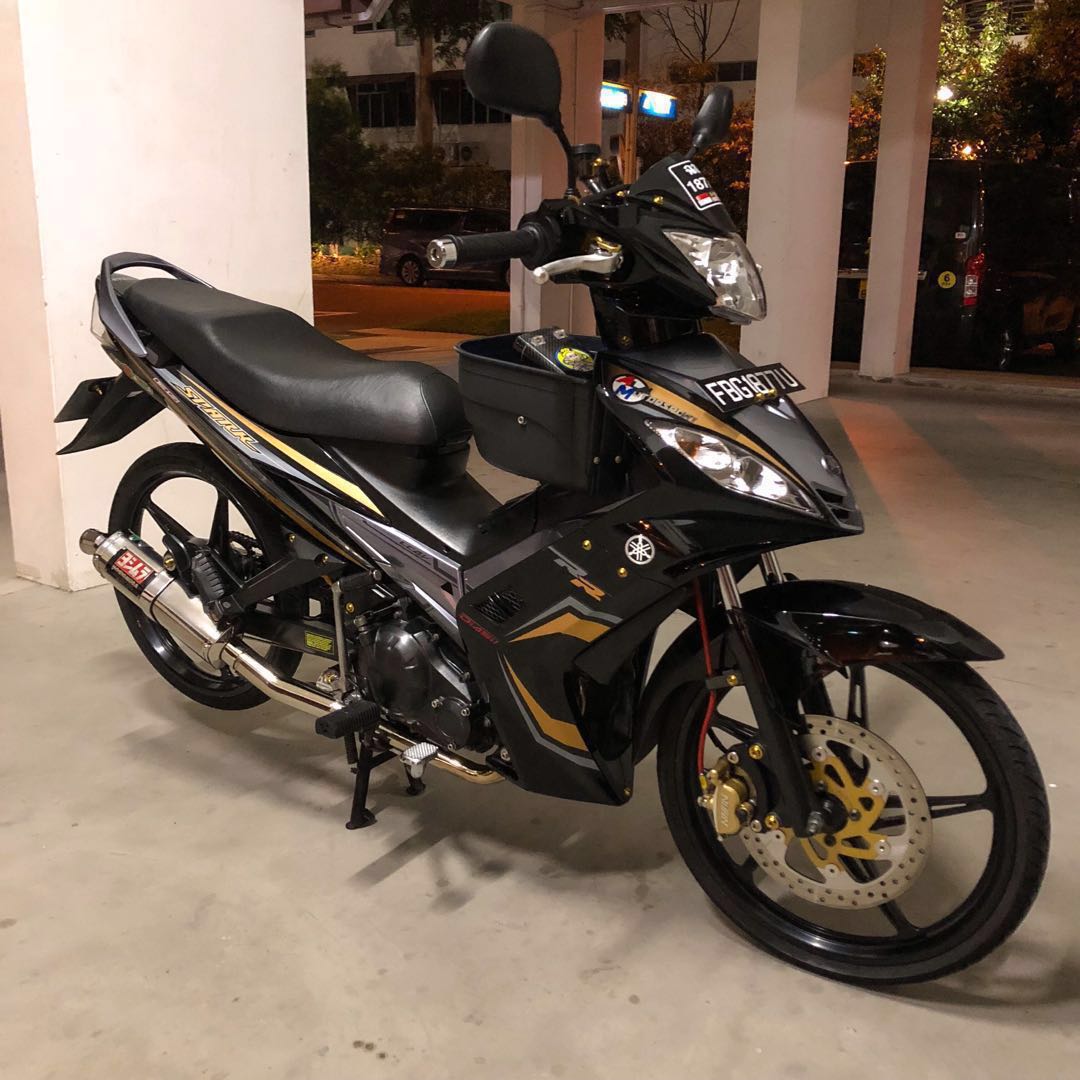 Yamaha Spark 135, Motorcycles, Motorcycles for Sale, Class 2B on Carousell