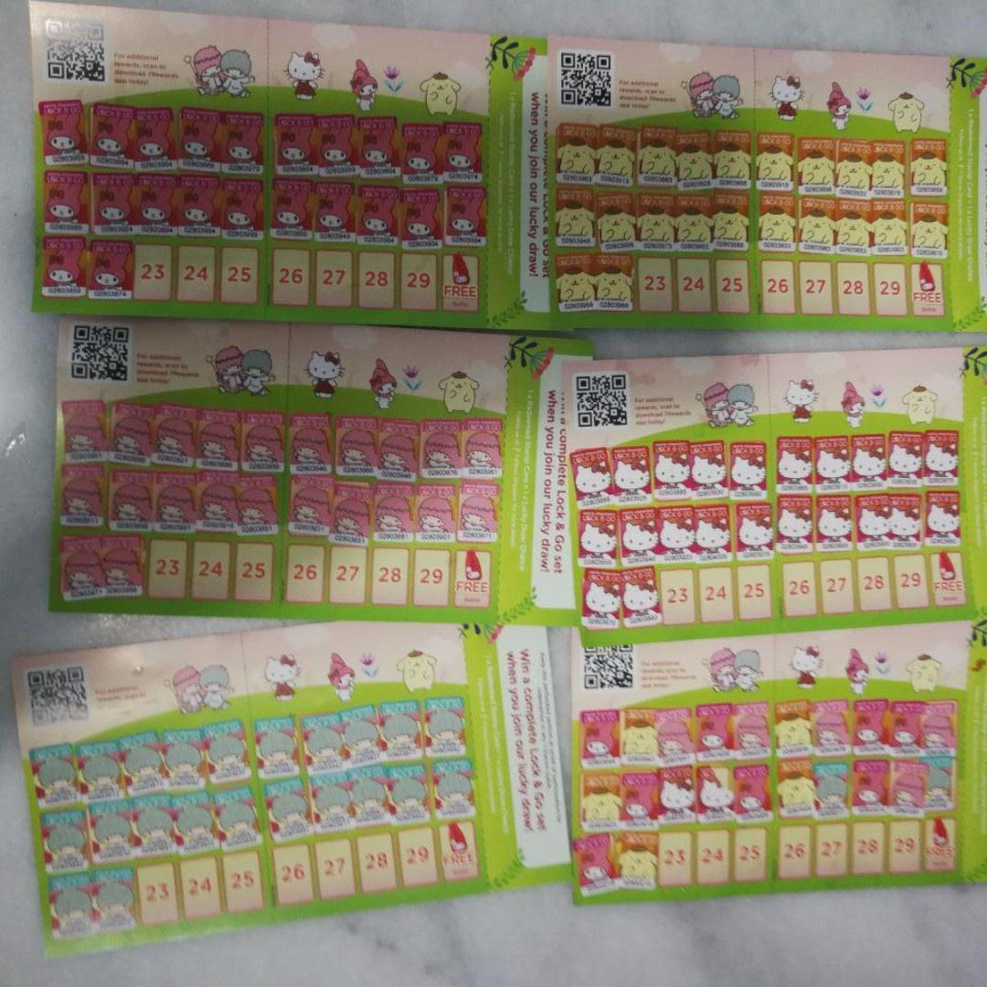 7-11 Sanrio Stamps/Stickers, Furniture & Home Living, Kitchenware ...