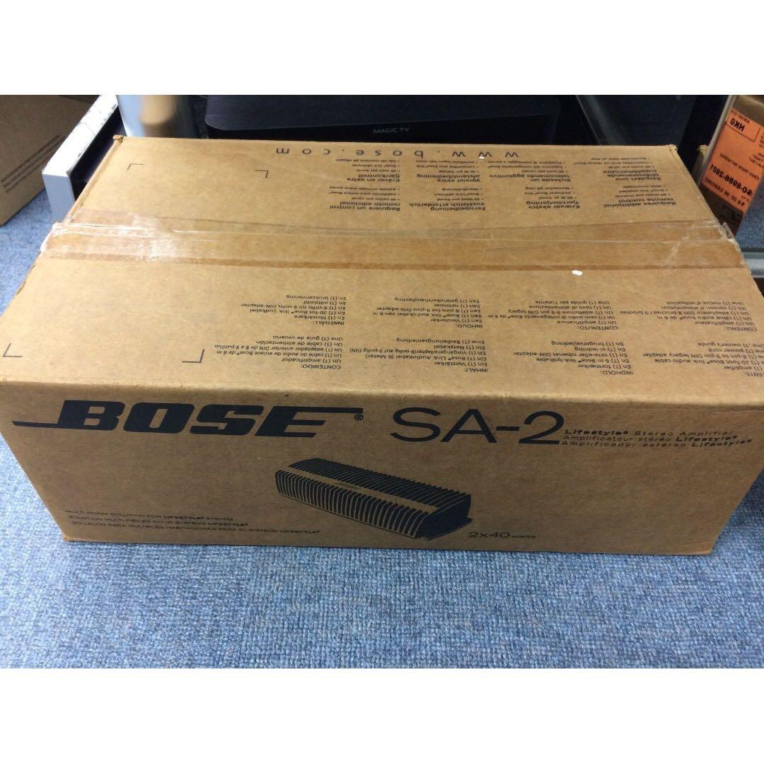 bose SA-2 後級, 音響器材, Soundbar、揚聲器、藍牙喇叭、耳擴 - Carousell