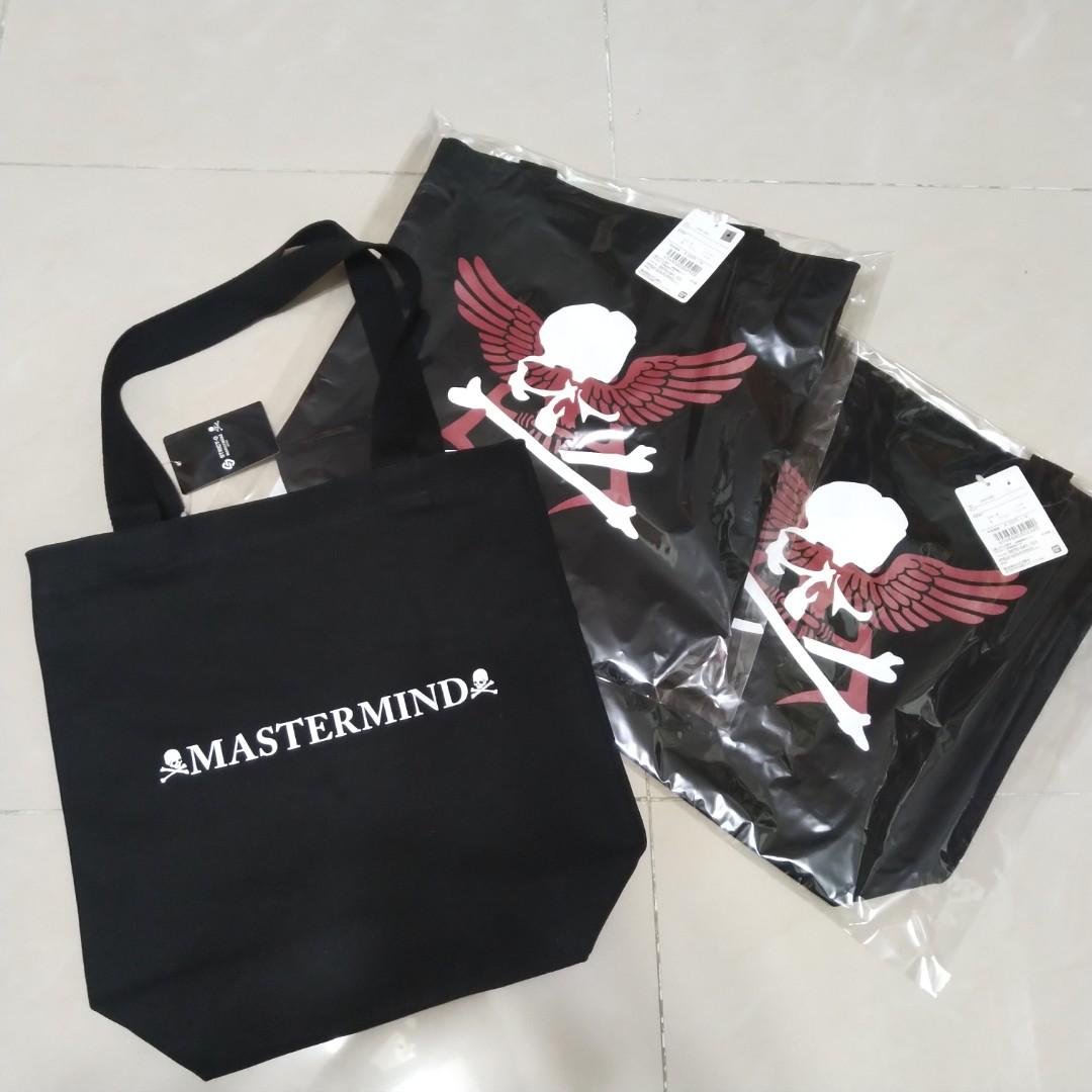 全新 mastermind japan strict-g tote bag 袋, 男裝, 袋, 小袋 - Carousell
