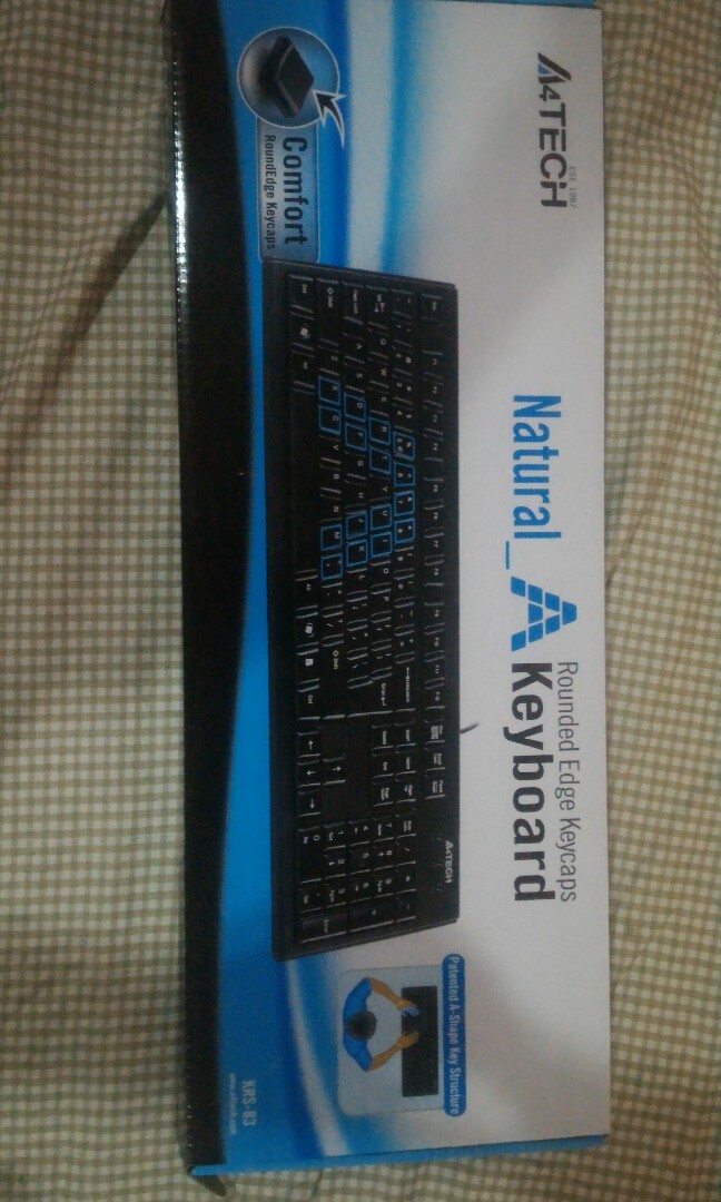 A4 Tech USB Keyboard, Computers & Tech, Parts & Accessories, Computer Keyboard on Carousell