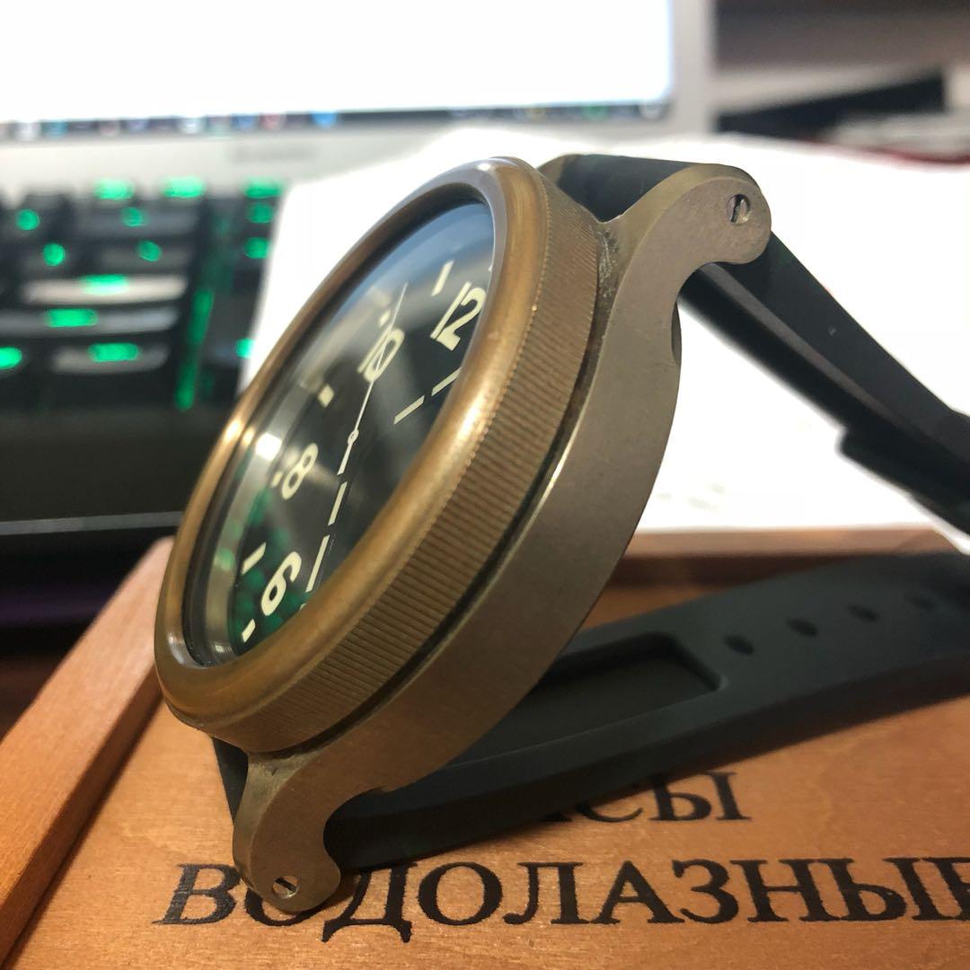 Agat Zlatoust bronze diver watch “193ChS”, Luxury, Watches on Carousell