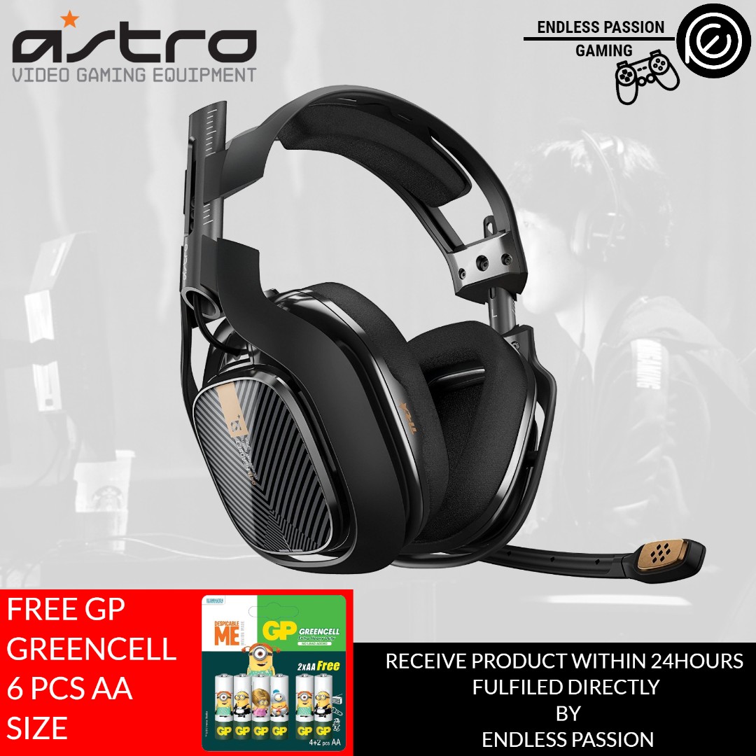 ASTRO Gaming A40 TR Gaming Headset for PC, Mac - Black, Audio ...