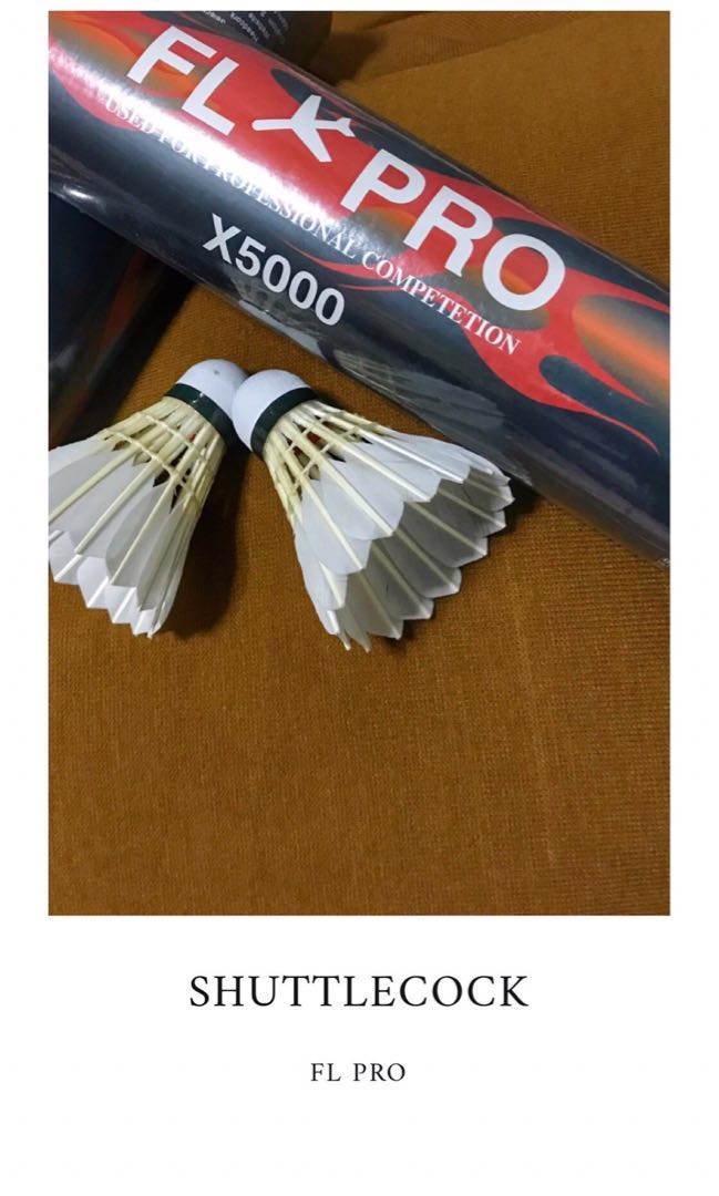 Badminton Shuttlecock, Sports Equipment, Sports & Games, Racket and ...