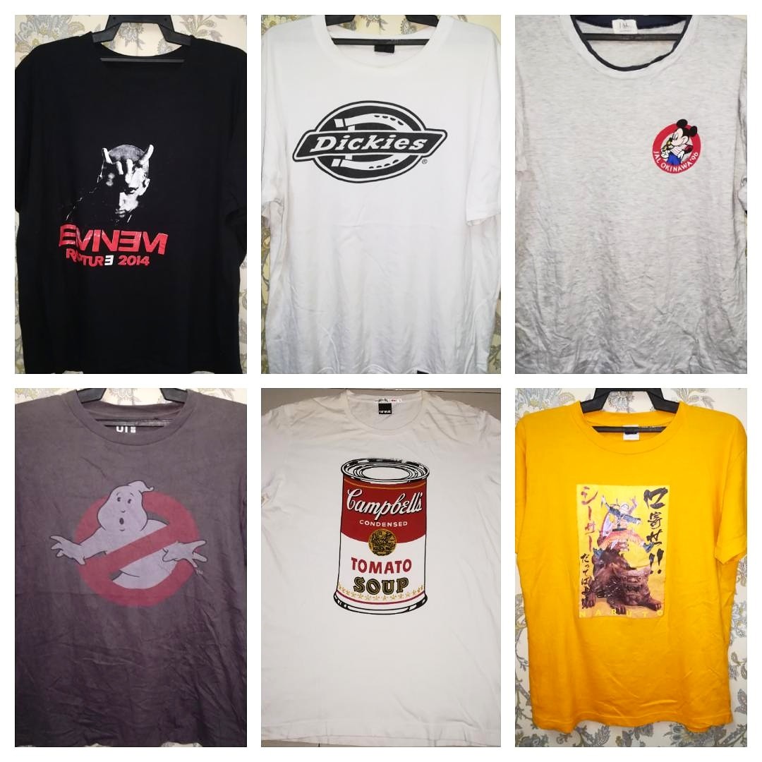 Baju Bundle, Men's Fashion, Tops & Sets, Tshirts & Polo Shirts on Carousell