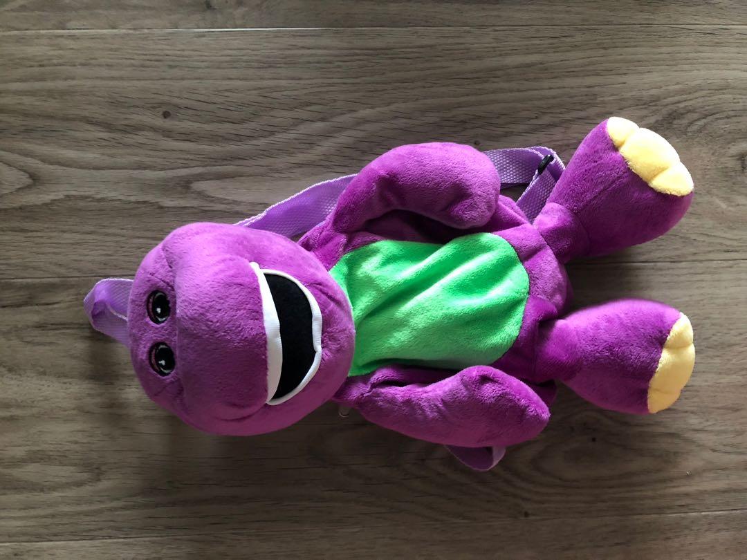 Barney backpack, Babies & Kids, Going Out, Diaper Bags & Wetbags on ...