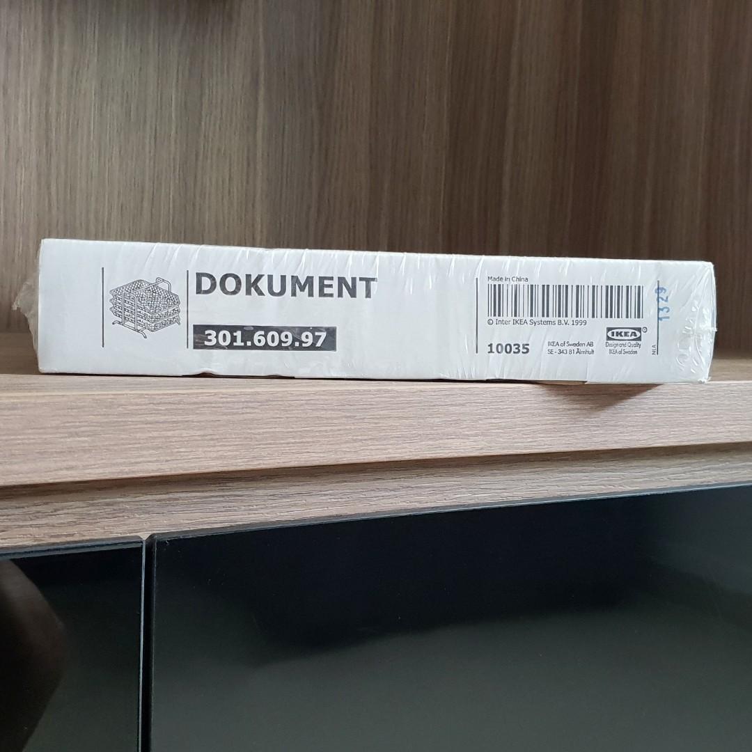 Brand New Ikea Document Dokument Letter Tray Silver, Hobbies & Toys ...