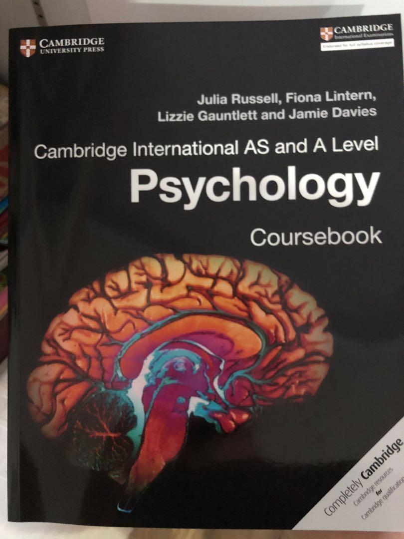 Cambridge AS and A Level Psychology Coursebook, Hobbies & Toys, Books ...