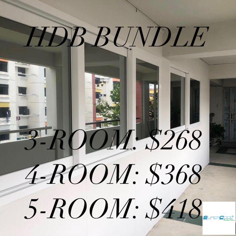 Deepavali HDB Bundle Promotion SuperCool Window Films, Furniture & Home ...