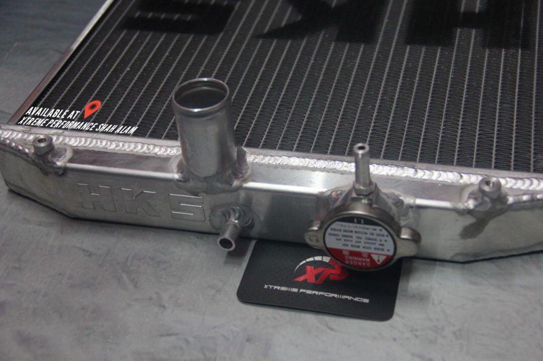 HKS Aluminum Sport Racing Radiator Heavy Duty Extreme Cooling For HONDA ...