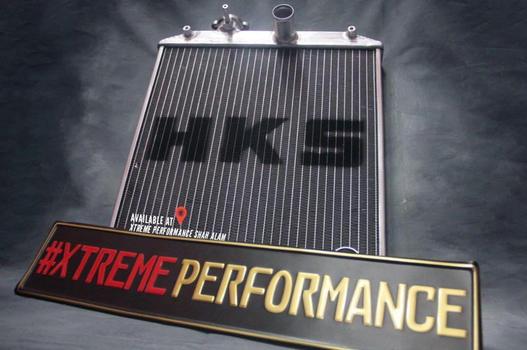 HKS Aluminum Sport Racing Radiator Heavy Duty Extreme Cooling For HONDA ...
