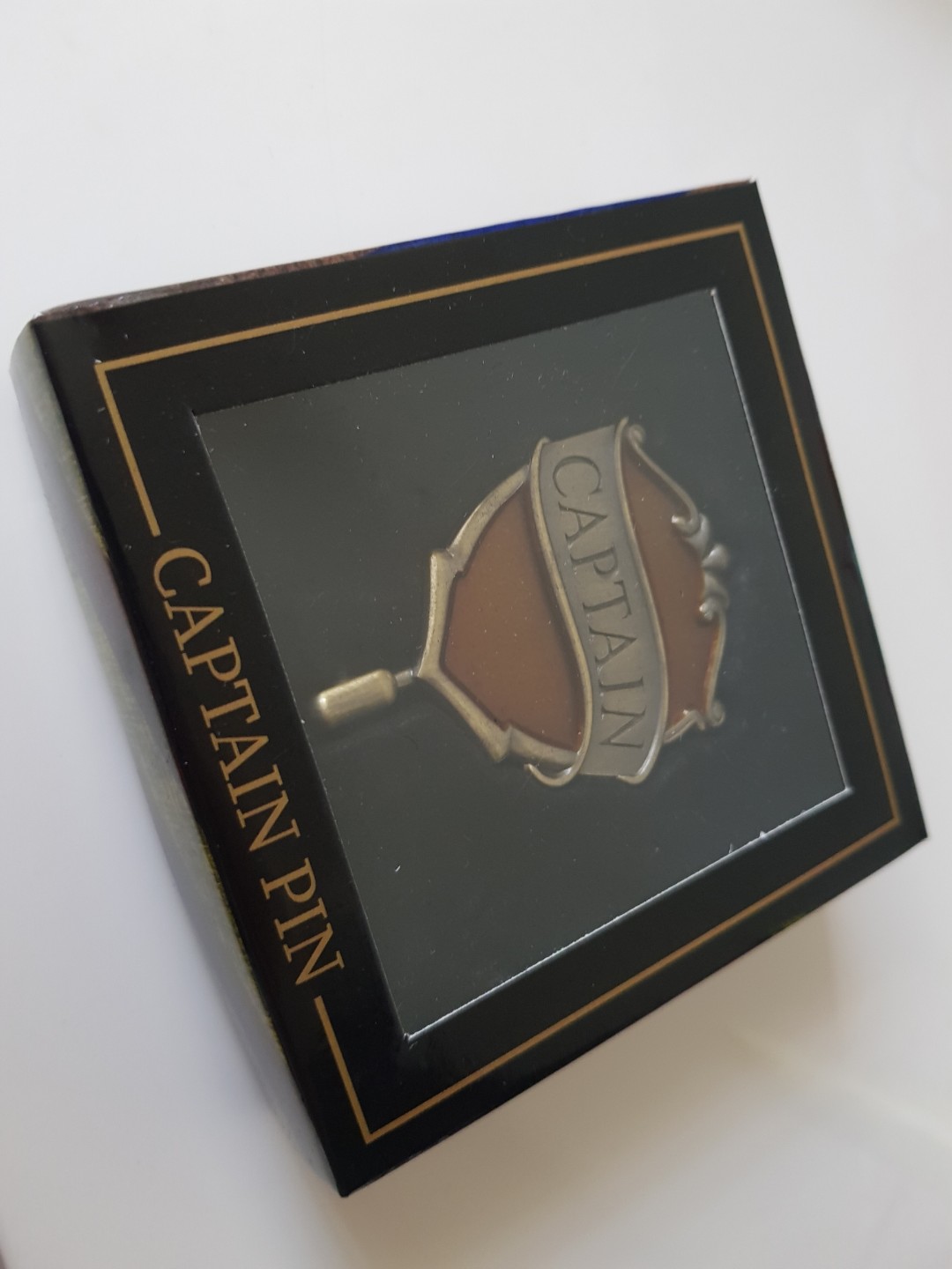 Hufflepuff Quidditch Captain pin, Everything Else on Carousell