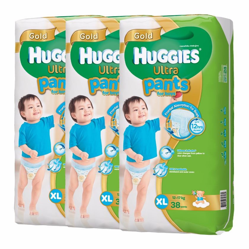 HUGGIES ultra pants for boys XL, Babies & Kids, Bathing & Changing ...