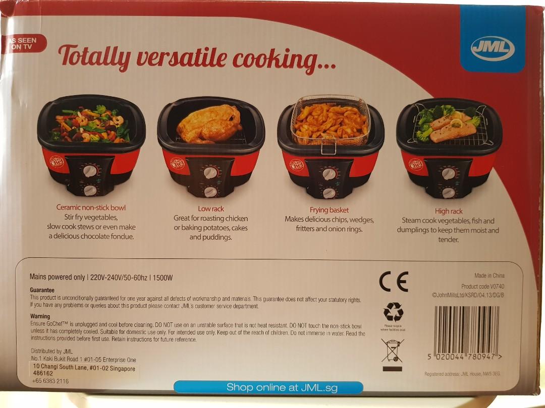 JML - Go Chef 8 in 1 Cooker (BNIB), TV & Home Appliances, Kitchen ...