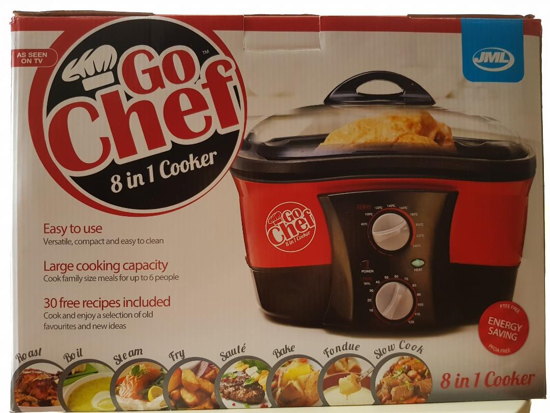 JML - Go Chef 8 in 1 Cooker (BNIB), TV & Home Appliances, Kitchen ...