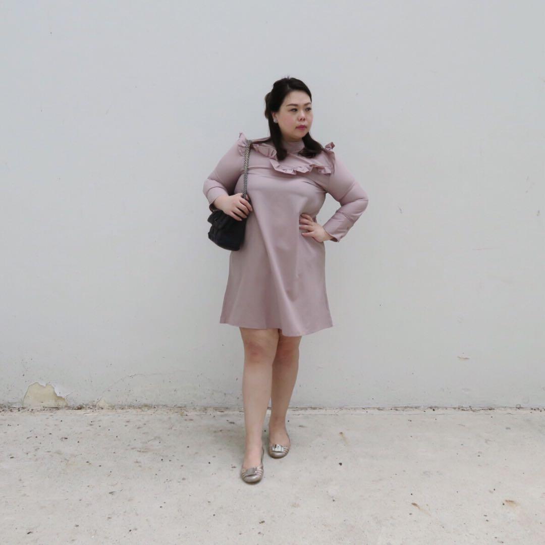 Juneoesque Plus Size - Regina Poem Ruffles dress, Women's Fashion ...