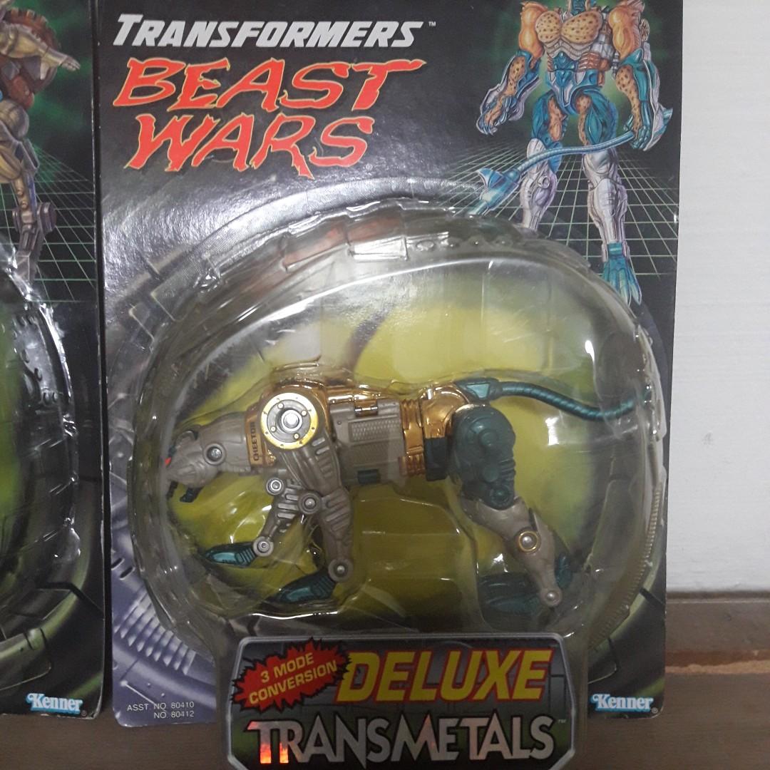 Kenner Transformer Beast Wars Deluxe Transmetal Cheetor Rattrap and ...