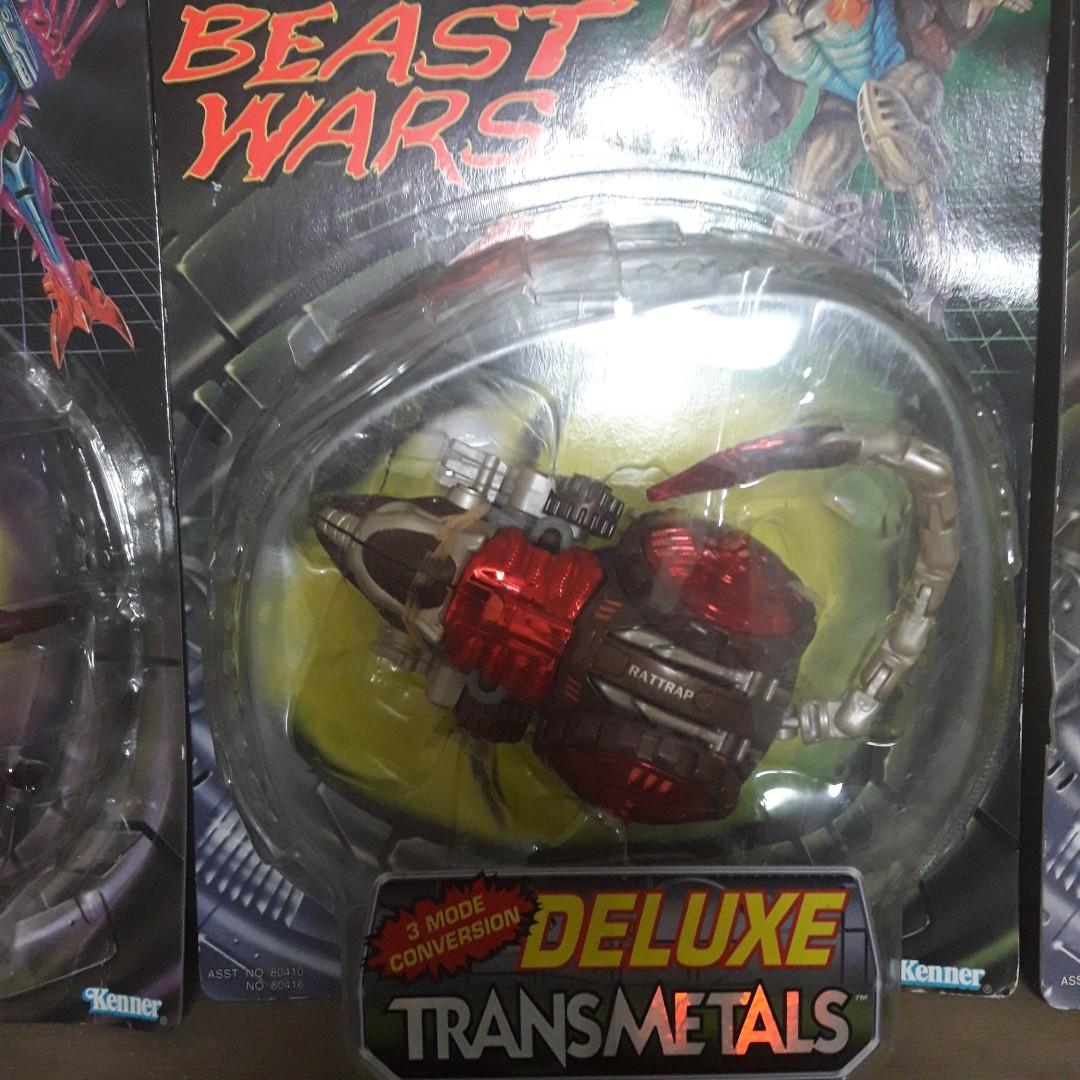Kenner Transformer Beast Wars Deluxe Transmetal Cheetor Rattrap and ...
