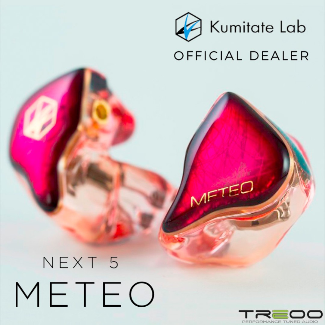 Kumitate Lab METEO 4-Driver Custom In-Ear Monitor, Audio, Other Audio ...