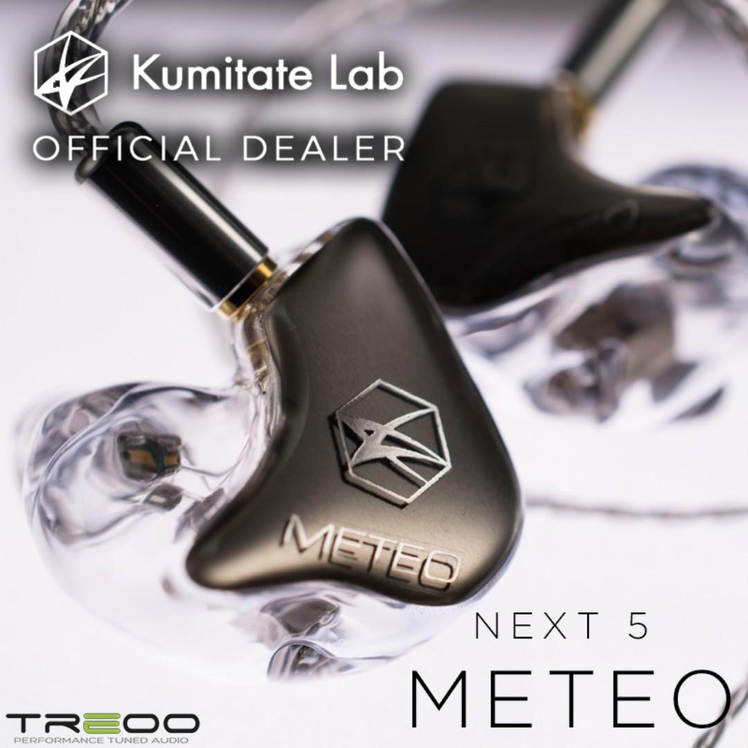 Kumitate Lab METEO 4-Driver Custom In-Ear Monitor, Audio, Other Audio ...