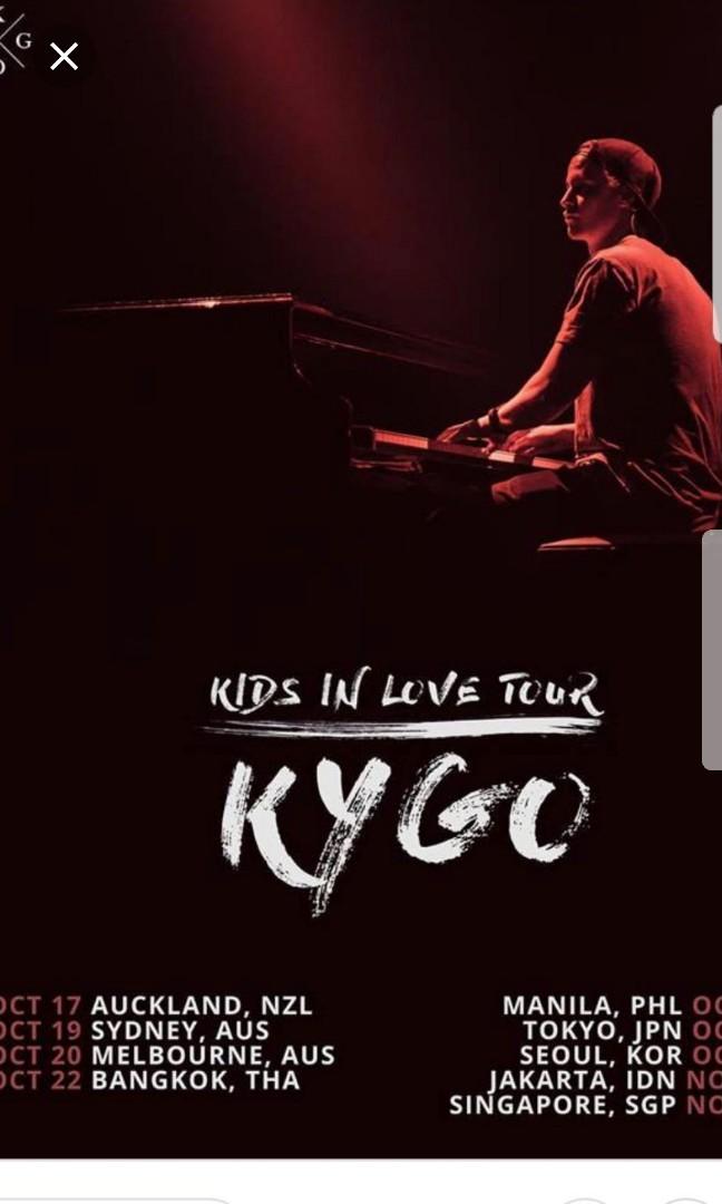 Kygo Kids In Live Tour, Hobbies & Toys, Memorabilia & Collectibles, Fan ...
