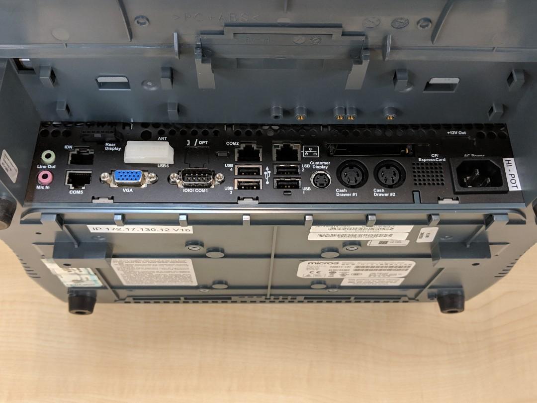 MICROS POS Point Of Sales Terminal, Computers & Tech, Parts ...