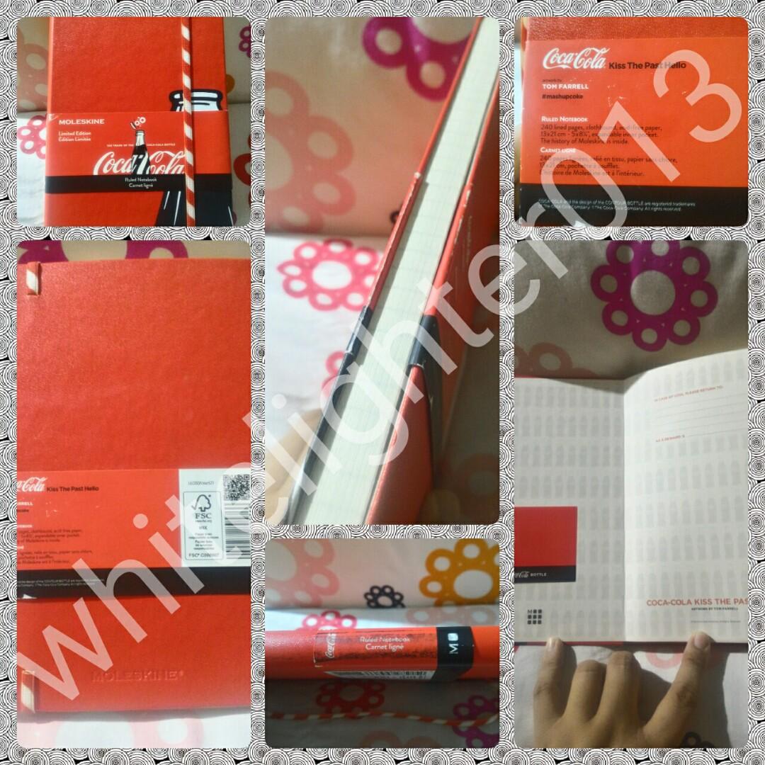 Moleskine Coca-Cola Notebook, Hobbies & Toys, Stationary & Craft, Other ...