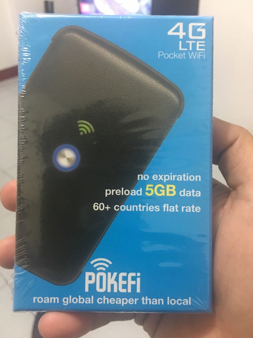Pokefi 4G LTE pocket wifi, Computers & Tech, Parts & Accessories, Networking on Carousell