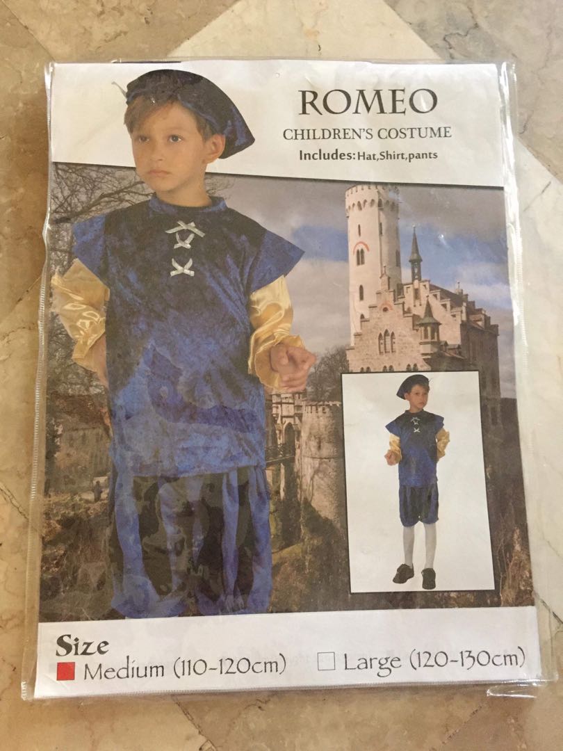 ROMEO Costume, Babies & Kids, Babies & Kids Fashion on Carousell