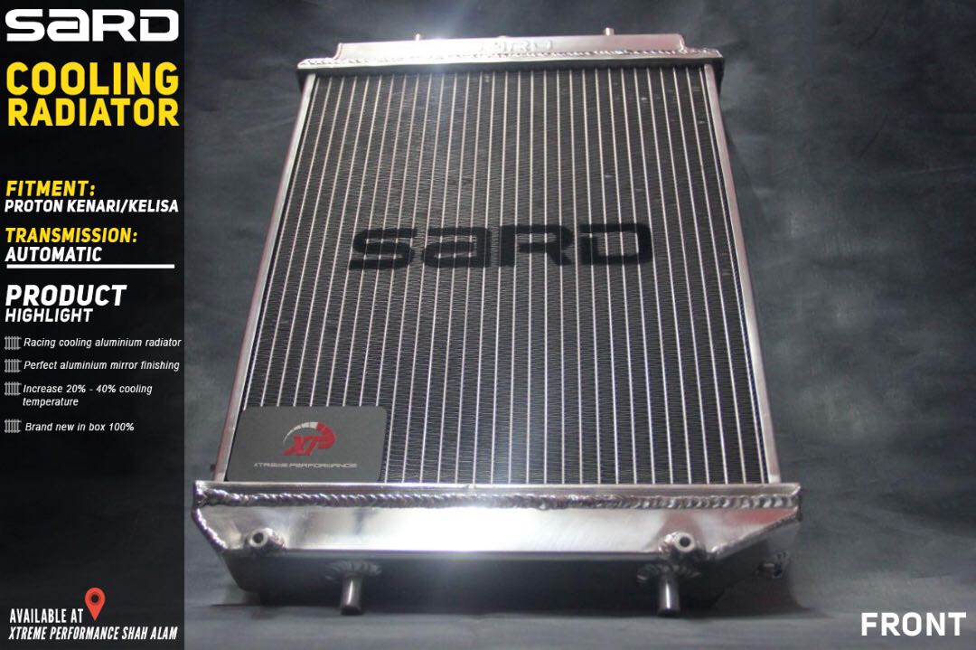 SARD Aluminum Sport Racing Radiator Heavy Duty Extreme Cooling For ...
