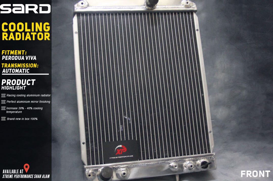 SARD Aluminum Sport Racing Radiator Heavy Duty Extreme Cooling For ...
