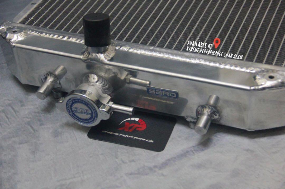 SARD Aluminum Sport Racing Radiator Heavy Duty Extreme Cooling For ...