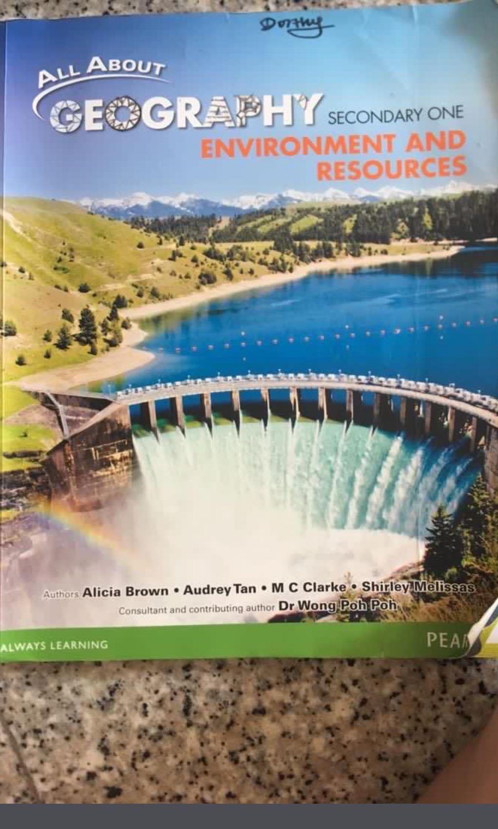 Sec 1 Geography Textbook, Hobbies & Toys, Books & Magazines, Textbooks ...