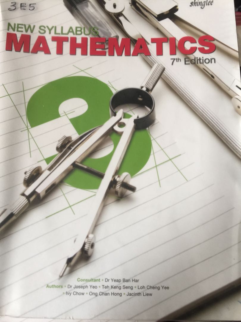 Secondary 3 Mathematics, Hobbies & Toys, Books & Magazines, Assessment ...