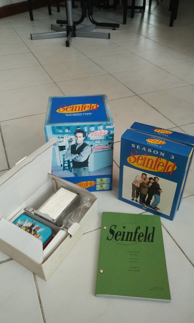 Seinfeld box set collectors edition with playing cards and books and ...