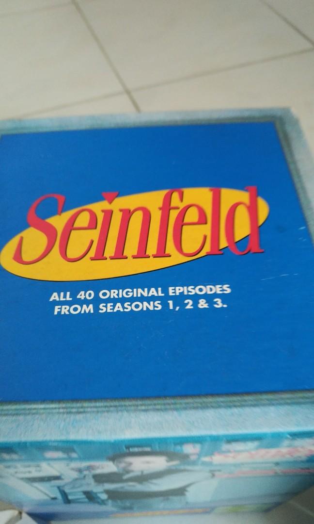 Seinfeld box set collectors edition with playing cards and books and ...