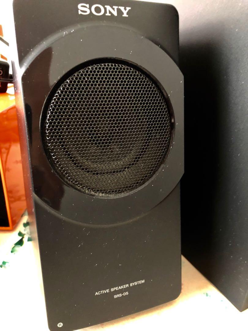 Sony Desktop Speakers, Audio, Soundbars, Speakers & Amplifiers on Carousell