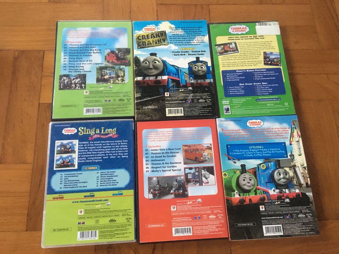 Thomas & Friends DVD Bundle, Hobbies & Toys, Music & Media, CDs & DVDs ...