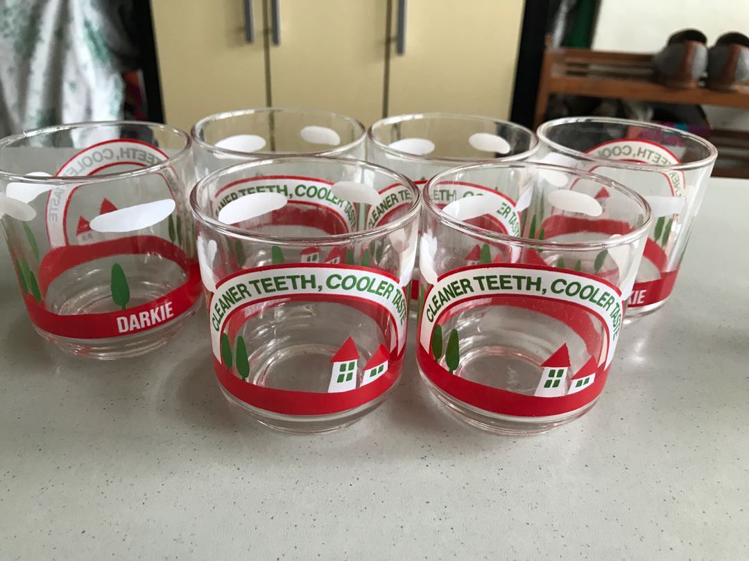 Vintage Darkie Glasses From 1980s, Hobbies & Toys, Memorabilia ...