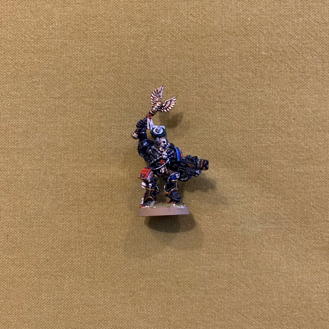 Warhammer 40K Ultramarines Chaplain Cassius Painted Model, Hobbies ...