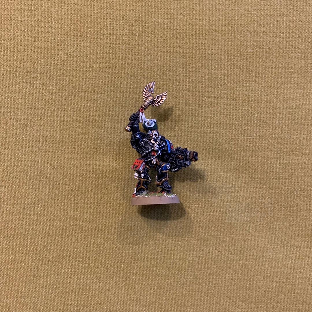 Warhammer 40K Ultramarines Chaplain Cassius Painted Model, Hobbies ...