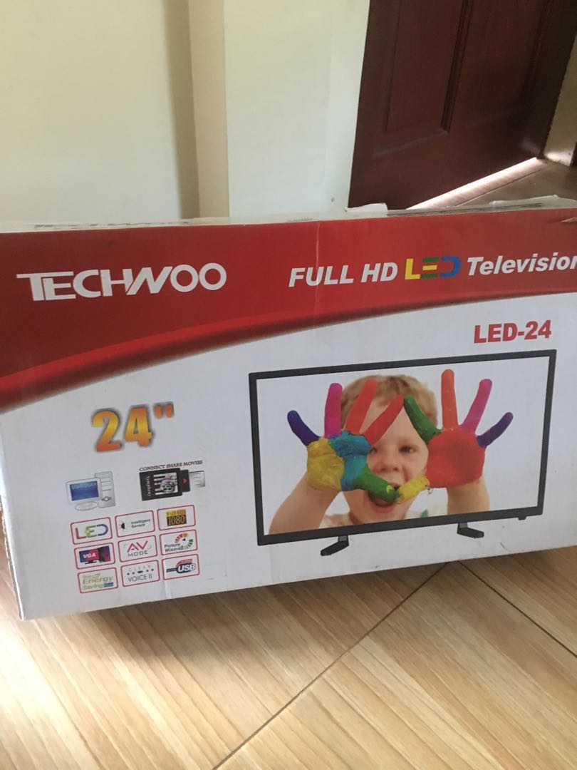 24 inches TECHWOO LED TV, TV & Home Appliances, TV & Entertainment, TV ...