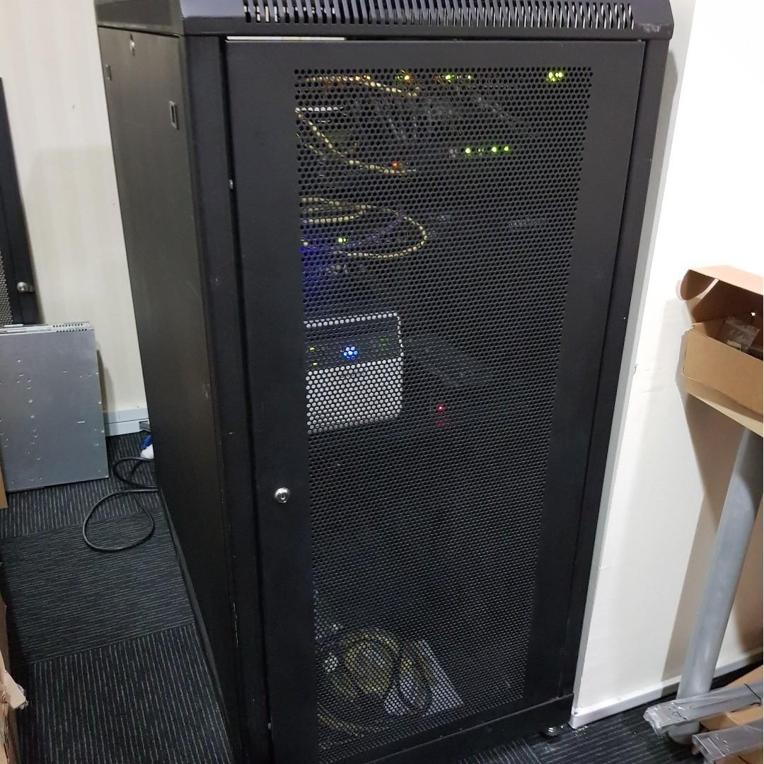 24u Server Rack Cabinet | Cabinets Matttroy