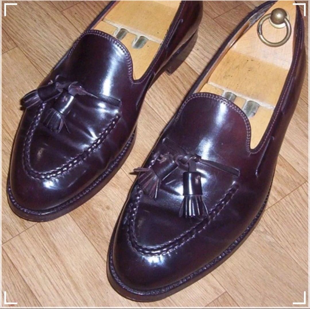 *Alden Genuine Shell Cordovan Tassel Loafers*, Men's Fashion, Footwear ...