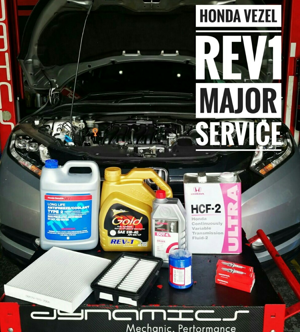Asian Car Makes : REV1 Engine Oil x4 Times Service Package Bundled Deal ...