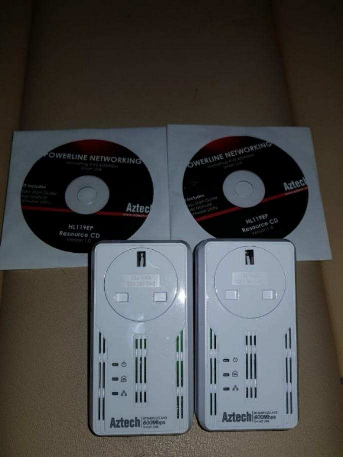 Aztech powerline networking, Electronics, Others on Carousell