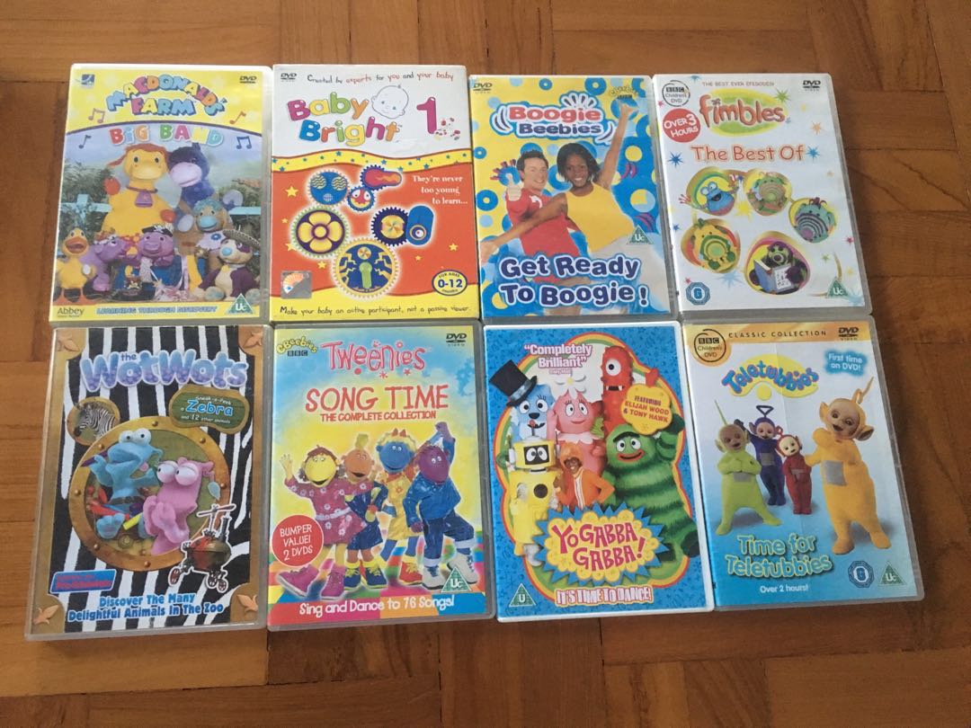 Children DVD bundle, Music & Media, CDs, DVDs & Other Media on Carousell