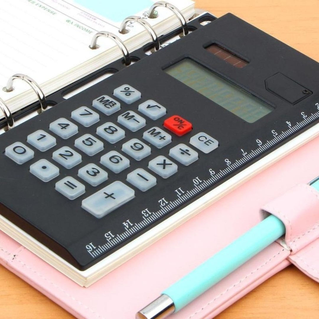 Clip-on calculator for binder ntbk, Hobbies & Toys, Stationary & Craft ...