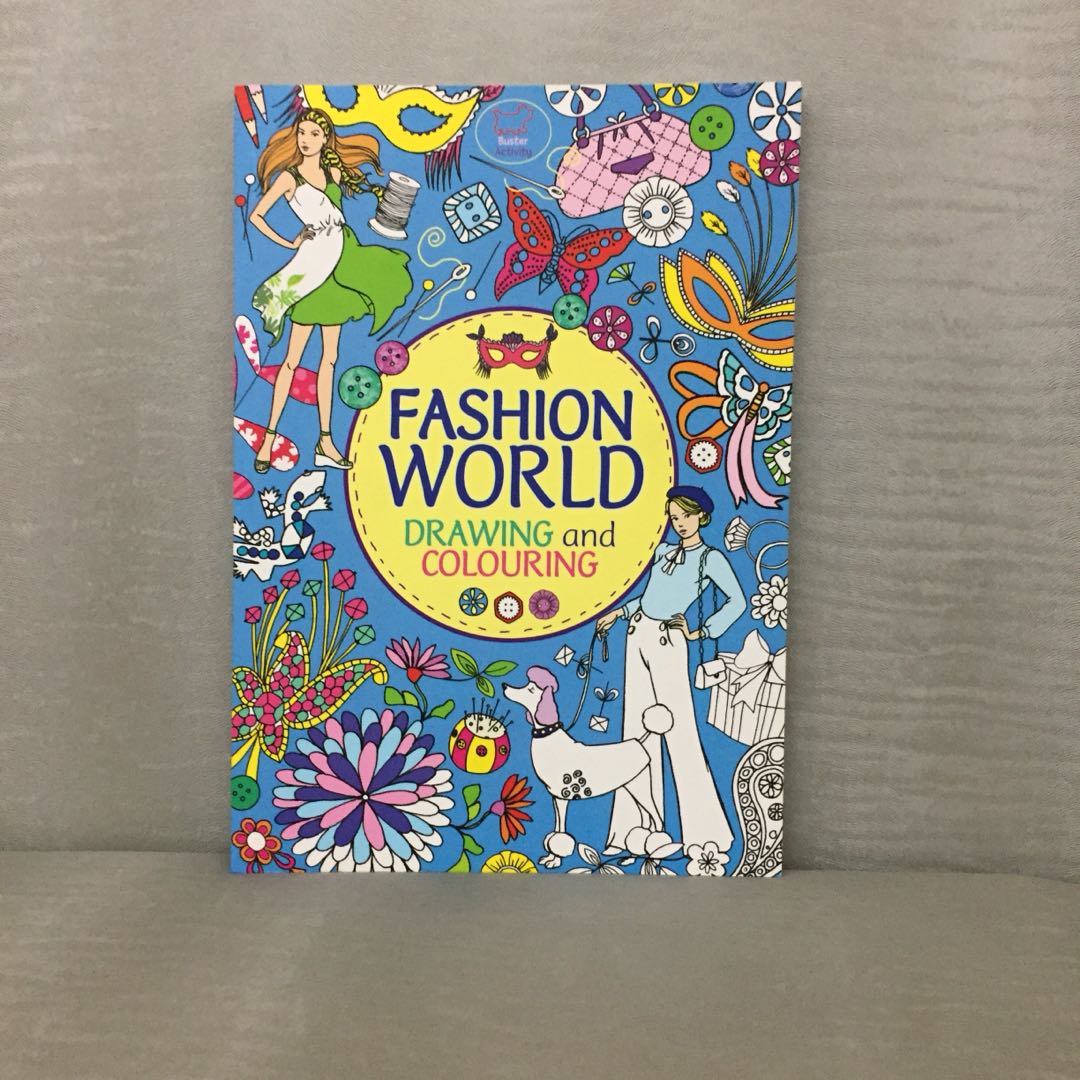 Fashion Coloring Book, Hobbies & Toys, Stationary & Craft, Craft ...