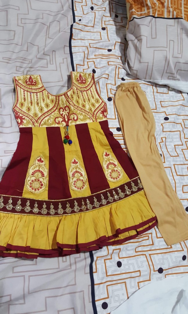Deepavali costume, Babies & Kids, Babies & Kids Fashion on Carousell